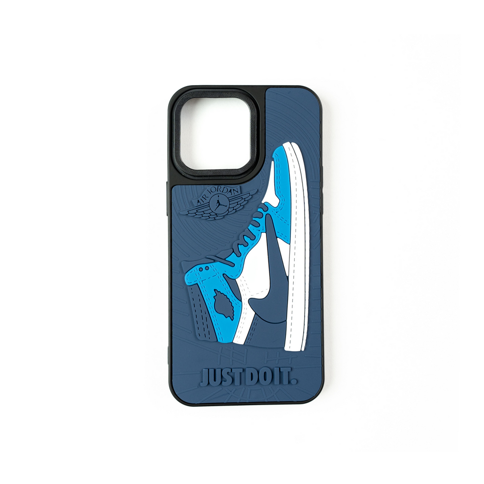 Air Jordan Blue - Premium 3D Silicon Case - Astro Collection – Coverner ...